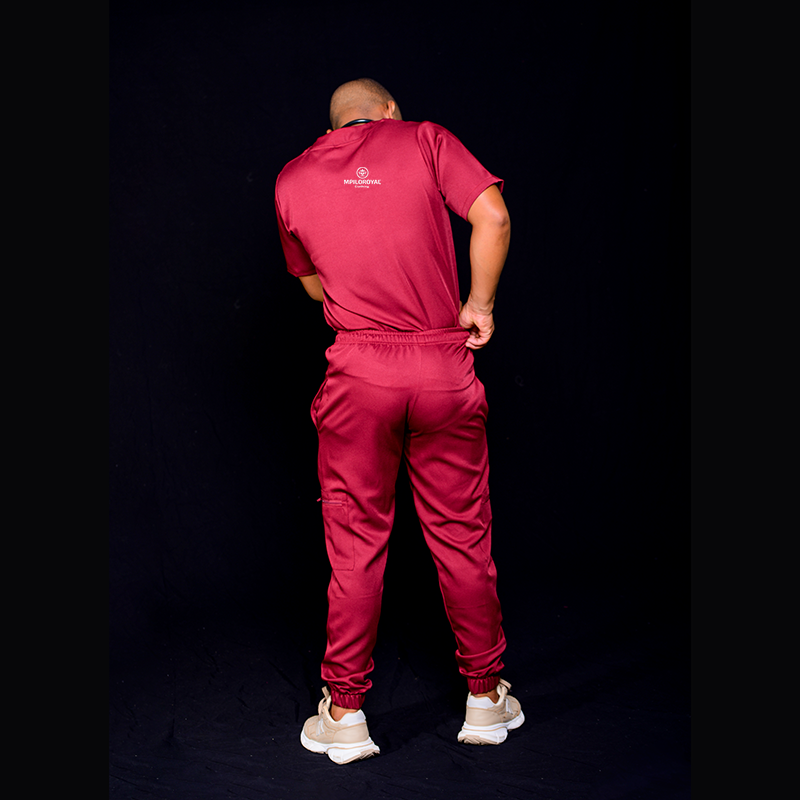 Mpilo Royal Clothing. Standard Scuba Stretching Scrub Set